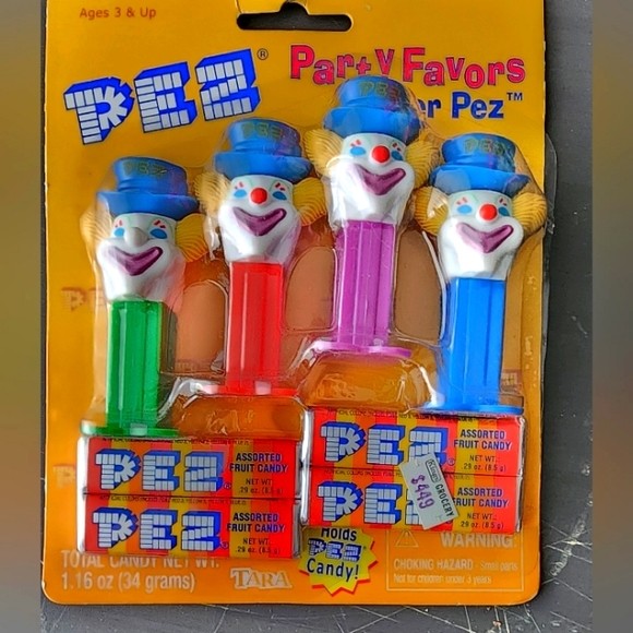 PEZ | Toys | Pez Vintage 200 Dispensers Peter The Clown Party Favors ...